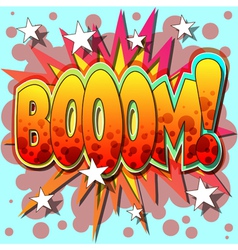 Boom Royalty Free Vector Image - VectorStock