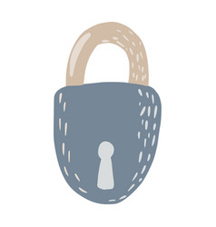Lock and key icon Royalty Free Vector Image - VectorStock