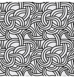 Seamless black squares knitting Royalty Free Vector Image