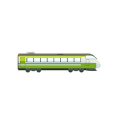 Train logo original design set modern railway Vector Image