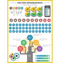 Infographics collection Royalty Free Vector Image