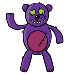 Funny bear cartoon Royalty Free Vector Image - VectorStock