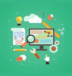 Concept education infographics Royalty Free Vector Image