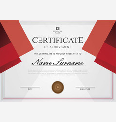 Certificate Royalty Free Vector Image - VectorStock