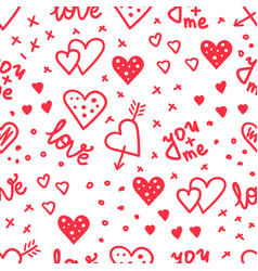 Music notes seamless pattern Royalty Free Vector Image