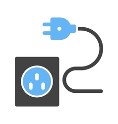 Wire and Plug Royalty Free Vector Image - VectorStock