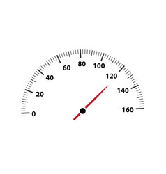 Speedometer on fire Royalty Free Vector Image - VectorStock