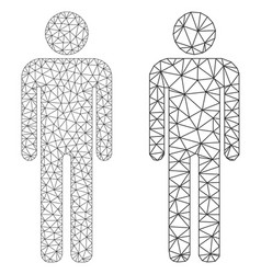 Man figure icon Royalty Free Vector Image - VectorStock