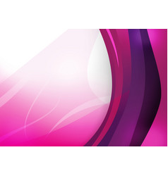 Abstract pink background with simply curve Vector Image