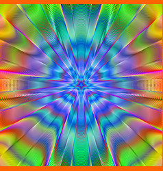 Psychedelic infinity Royalty Free Vector Image