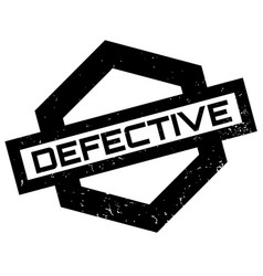 Defective rubber stamp Royalty Free Vector Image