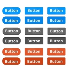 Elegant colorful buttons Royalty Free Vector Image