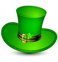 Green hat Royalty Free Vector Image - VectorStock