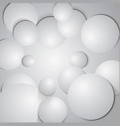 Round paper sticker template Royalty Free Vector Image