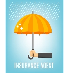 Insurance poster set Royalty Free Vector Image