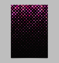 Abstract square pattern flyer template - tiled Vector Image