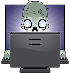 Computer zombie Royalty Free Vector Image - VectorStock