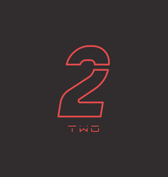 Number seven logo 7 Royalty Free Vector Image - VectorStock