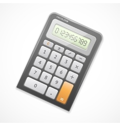 Calculator digital numbers Royalty Free Vector Image