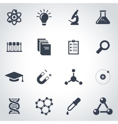 Science and Scientific Discovery Icons Royalty Free Vector