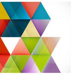 Abstract green gradient geometric modern template Vector Image