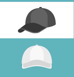 Outline cap Royalty Free Vector Image - VectorStock