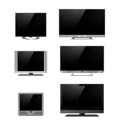 Tv screen retro monitor template electronic device