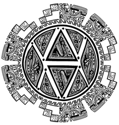 Inca iconography Royalty Free Vector Image - VectorStock