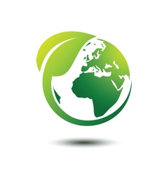 Green earth 3 Royalty Free Vector Image - VectorStock