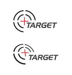 Target with darts Royalty Free Vector Image - VectorStock