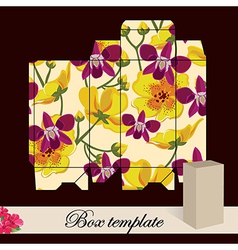 Gift box template Royalty Free Vector Image - VectorStock