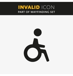 Invalid icon Royalty Free Vector Image - VectorStock