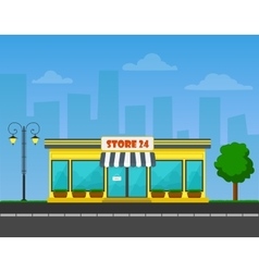 Country shop storefronts set Royalty Free Vector Image