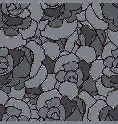 Seamless repeating pattern of roses Royalty Free Vector