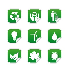 100 renewable energy label or sticker Royalty Free Vector