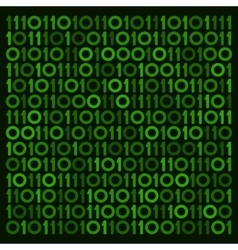 Green matrix background with digits Royalty Free Vector