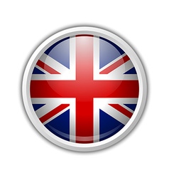 Great britain flag icon cartoon Royalty Free Vector Image