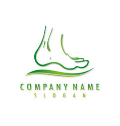 Stone therapy foot massages Royalty Free Vector Image