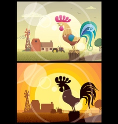 Rooster Royalty Free Vector Image - VectorStock