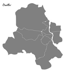 High quality map Royalty Free Vector Image - VectorStock