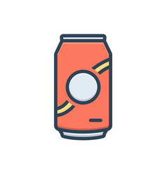 Crushed soda can Royalty Free Vector Image - VectorStock