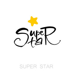 Reaching stars logo design template dream star Vector Image