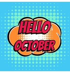 Refer a friend comic book bubble text retro style Vector Image