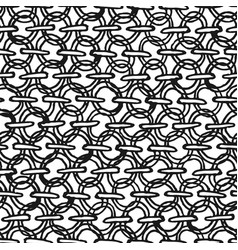 Seamless doodle stars pattern Royalty Free Vector Image
