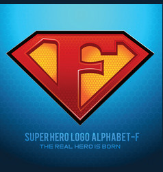 Superhero logo icon with letter v vec Royalty Free Vector