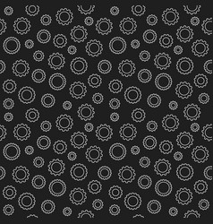 Seamless cogwheel patterns Royalty Free Vector Image
