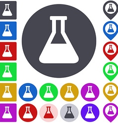 Retro element icon set Royalty Free Vector Image