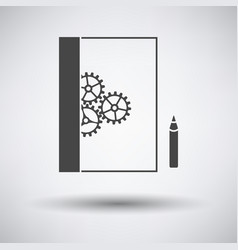 Digital product product development icon with Vector Image