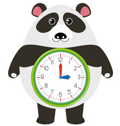 A clock Royalty Free Vector Image - VectorStock