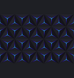 Abstract dark seamless pattern geometric Vector Image